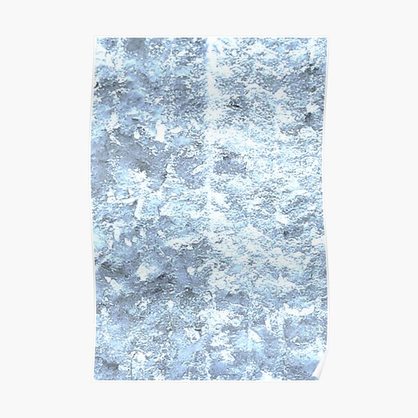"Soul Portrait - Blue Ice" Poster for Sale by JORGANDesign | Redbubble