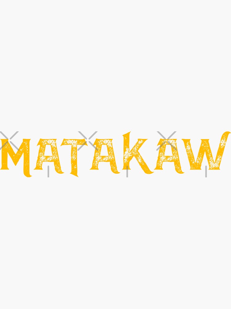 "Matakaw Funny Filipino" Sticker for Sale by FilipinoMerch | Redbubble