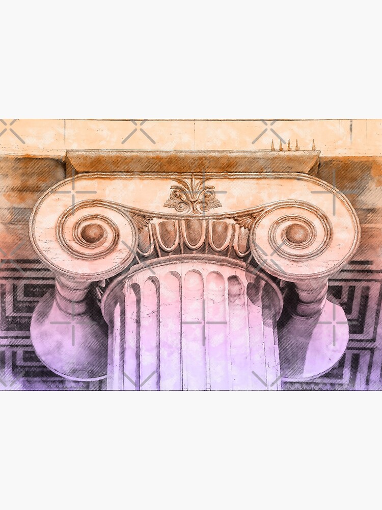"Classic ionic column" Poster for Sale by elgreko | Redbubble