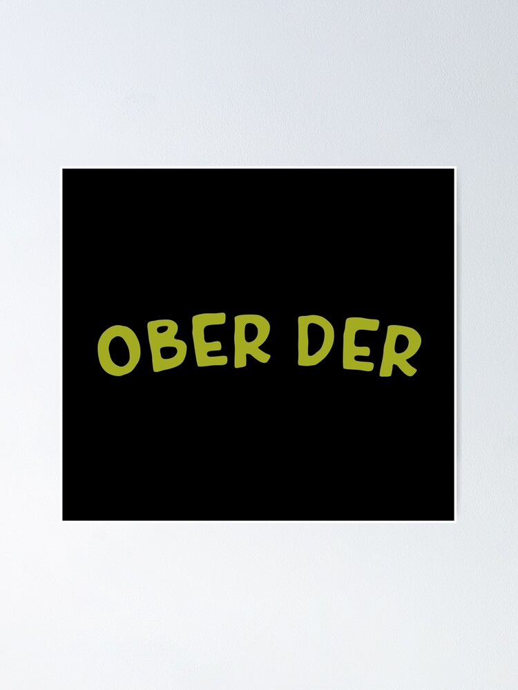 "Ober Der Funny Filipino" Poster for Sale by FilipinoMerch | Redbubble