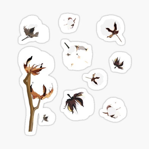 "Cotton" Sticker for Sale by smoochugs | Redbubble