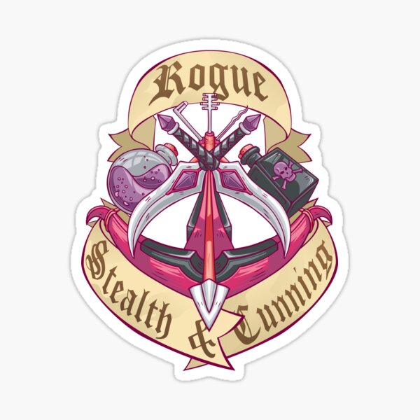 "Rogue Class Icon" Sticker for Sale by salcos | Redbubble