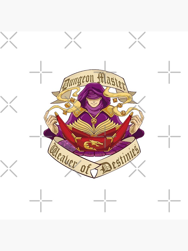 "Dungeon Master Icon" Button von salcos | Redbubble