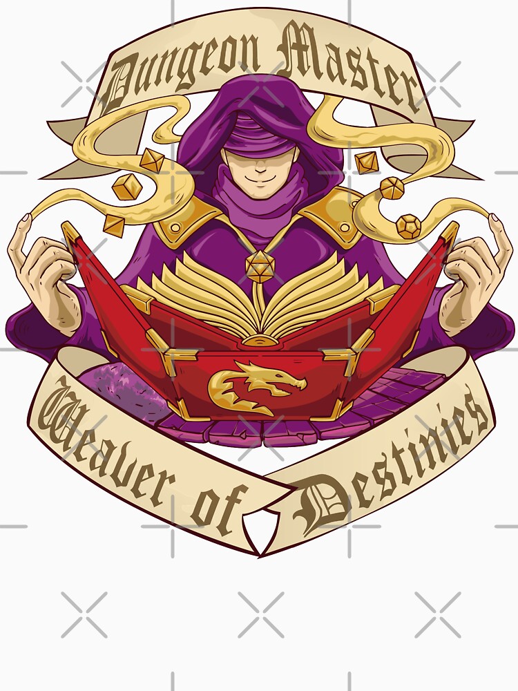 "Dungeon Master Icon" T-shirt for Sale by salcos | Redbubble | dnd t ...