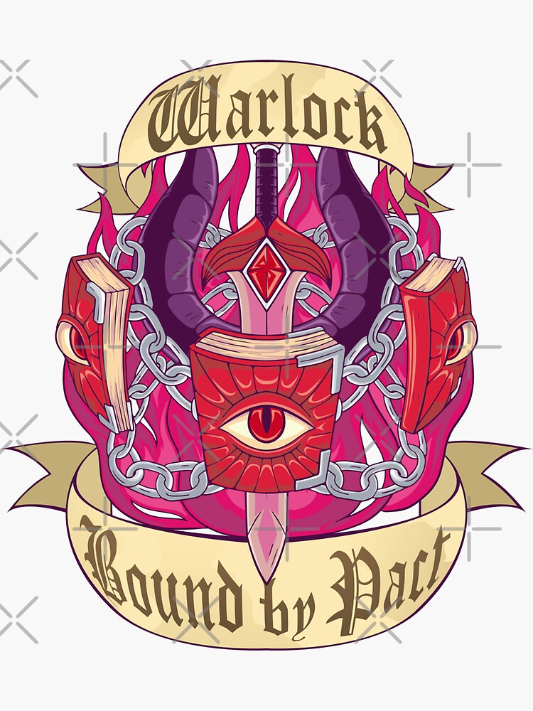 "Warlock Class Icon" Sticker for Sale by salcos | Redbubble
