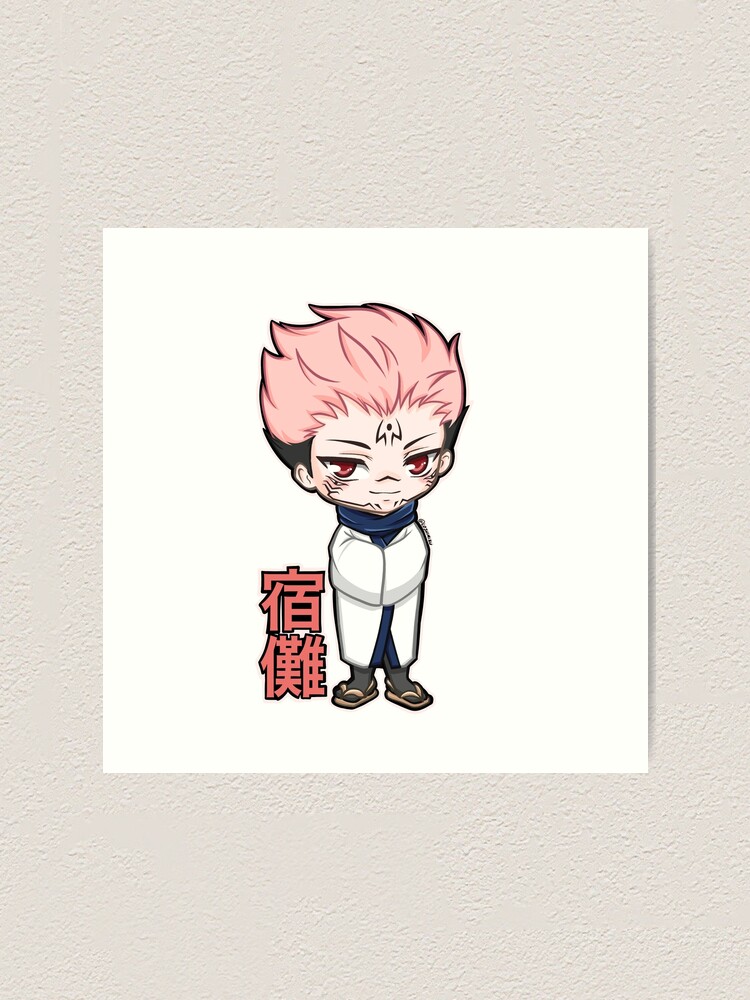 "Chibi Cute Sukuna Jujutsu Kaisen" Kunstdruck von LoShimizu | Redbubble