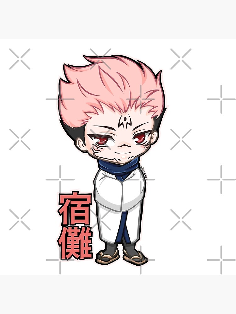 "Chibi Cute Sukuna Jujutsu Kaisen" Fotodruck von LoShimizu | Redbubble