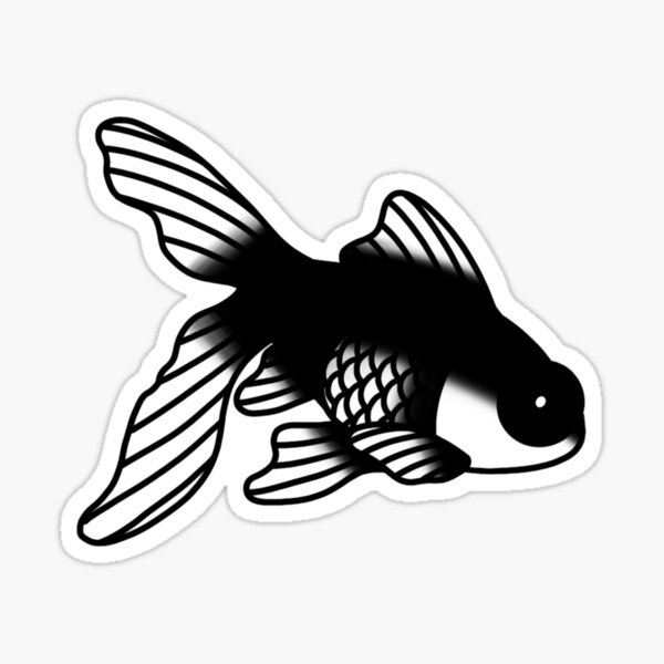 "Guppy" Sticker for Sale by drawingsbydarcy | Redbubble