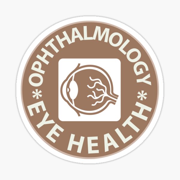 "ophthalmology, eye health" Sticker for Sale by doctors-apparel | Redbubble