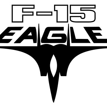 Fotodruck for Sale mit "F-15 Eagle Vintage Logo" von artbyedo | Redbubble