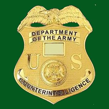 "Department of the Army Counterintelligence" Sticker for Sale by ...