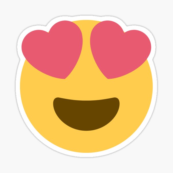"Love It Emoji" Sticker for Sale by EpicMoji | Redbubble