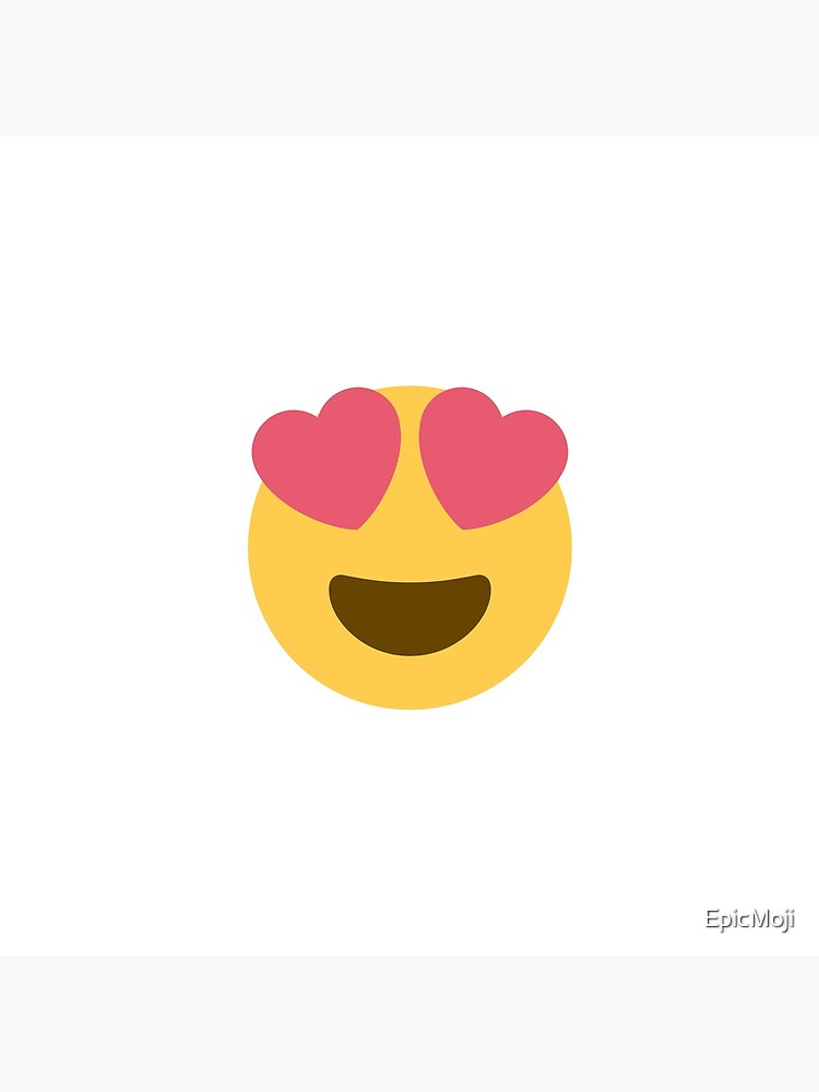 "Love It Emoji" Poster for Sale by EpicMoji | Redbubble