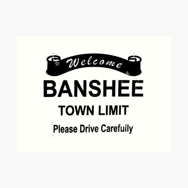 "Banshee Logo" Art Print for Sale by olivergraham | Redbubble