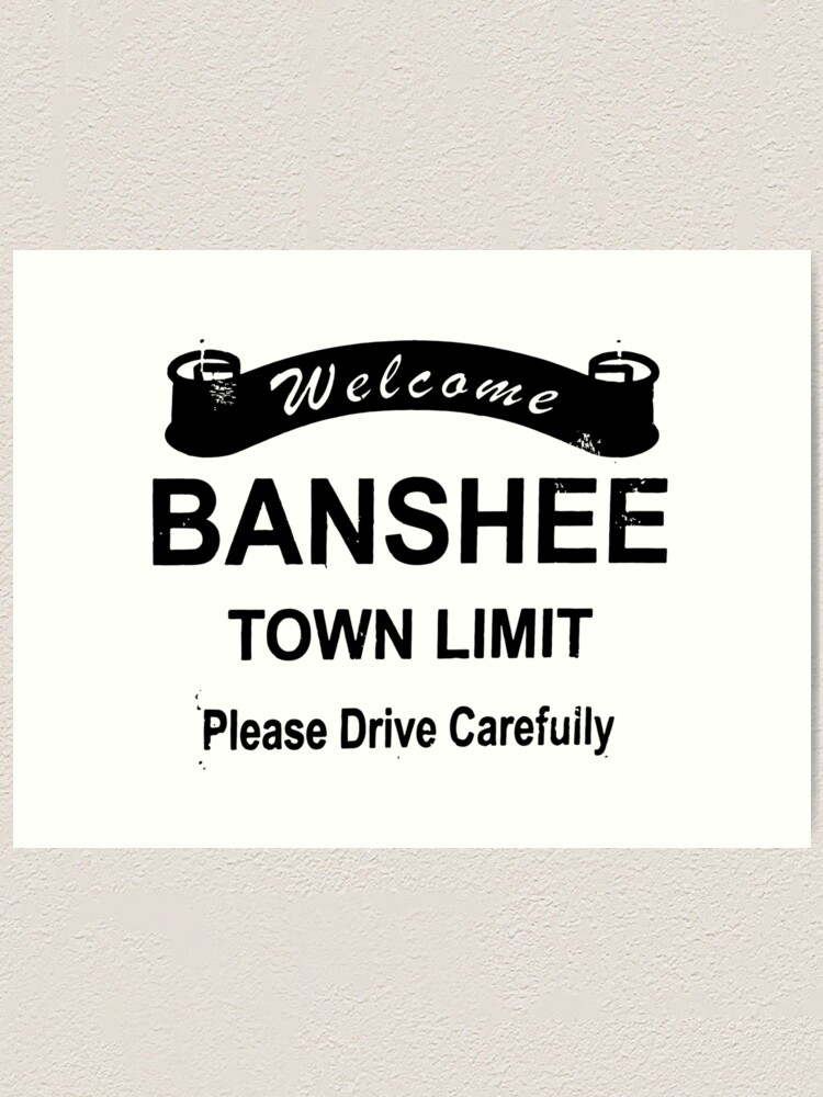 "Banshee Logo" Art Print for Sale by olivergraham | Redbubble