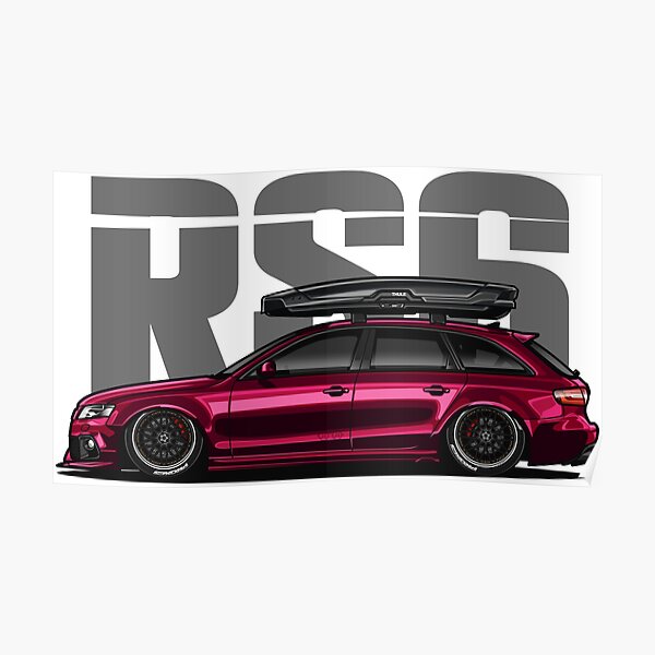 Poster: Audi Rs6 | Redbubble