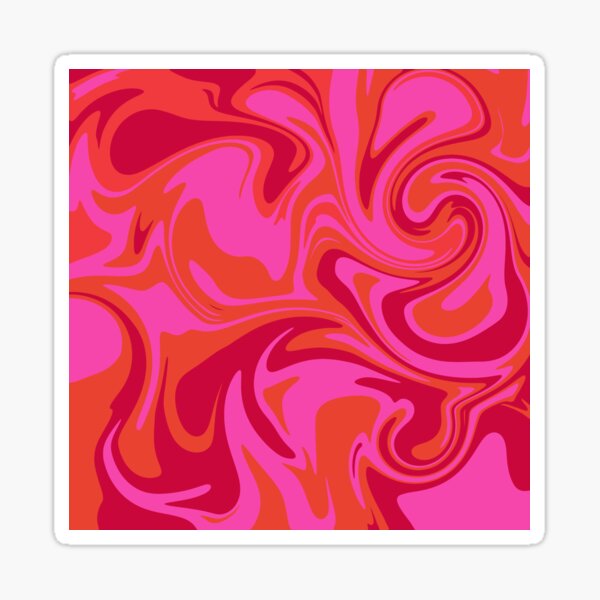 "Red Marble " Sticker for Sale by cjs-sketches | Redbubble