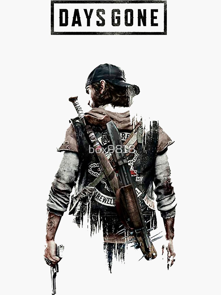 "Days gone" Sticker for Sale by box9818 | Redbubble