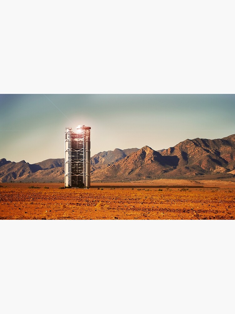 "Desert Bank" Poster for Sale by StrangeReflect | Redbubble