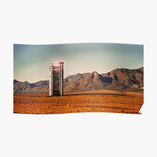 "Desert Bank" Poster for Sale by StrangeReflect | Redbubble