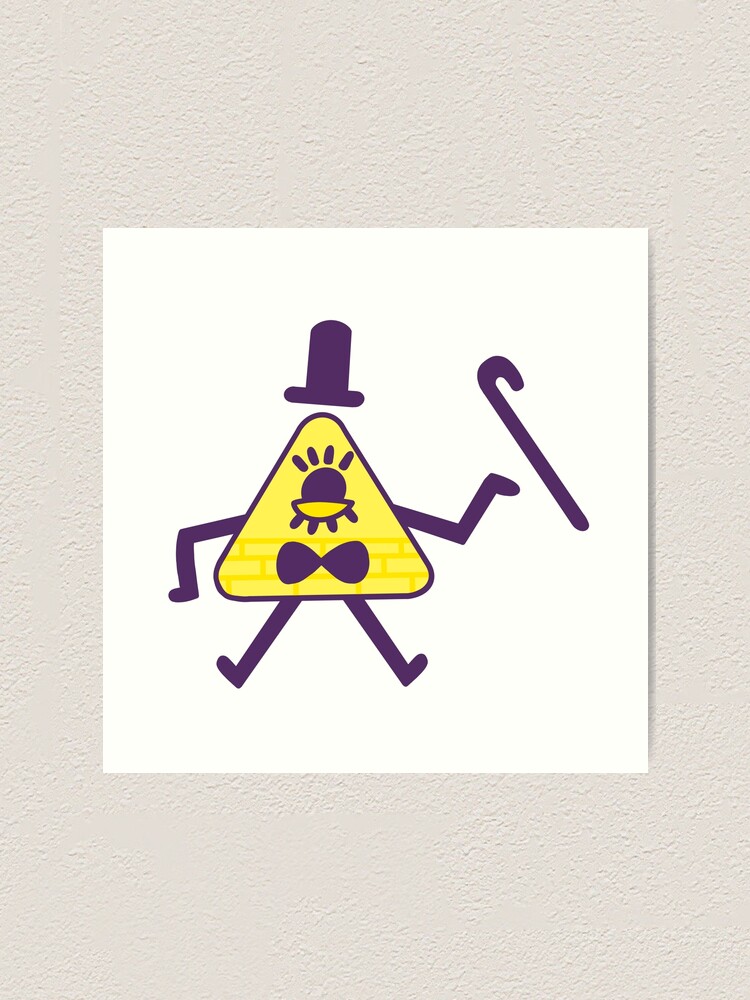 "Bill Cipher " Art Print by TyraVectorX | Redbubble