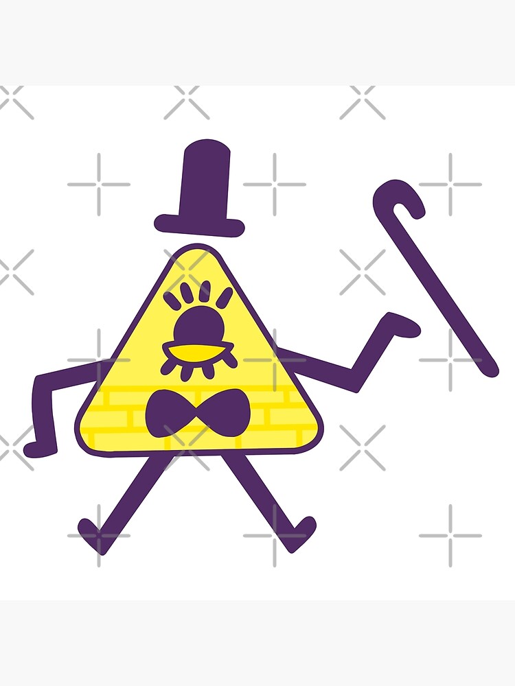 "Bill Cipher " Art Print by TyraVectorX | Redbubble