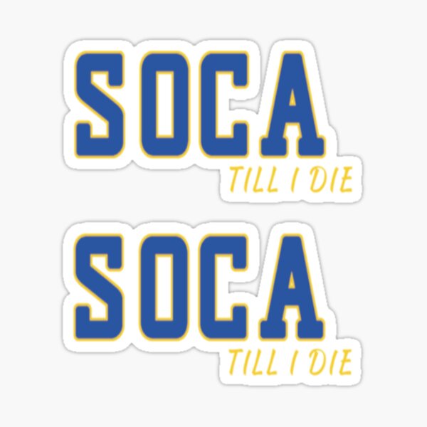 "Soca Till I Die Word Art - Soca Music - Soca Mode" Sticker for Sale by ...