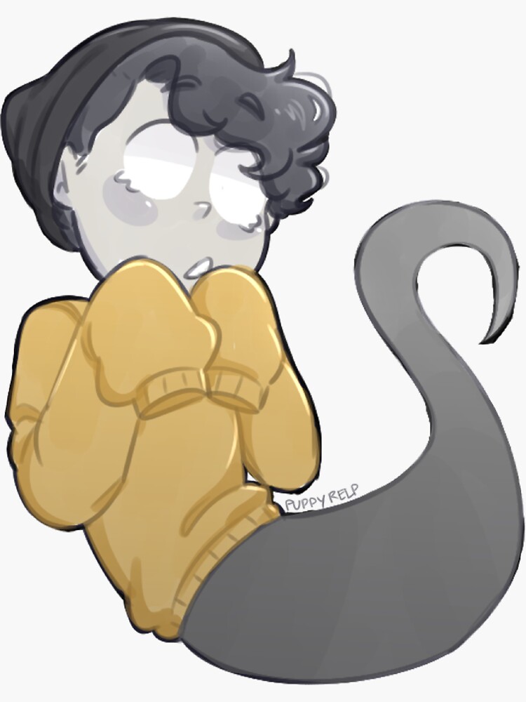 "Ghostbur !!" Sticker for Sale by PuppyRelp | Redbubble