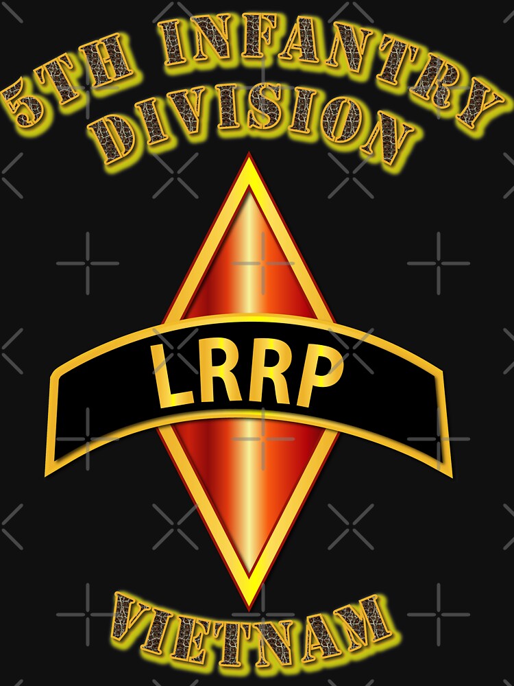 "Emblem - 5th Infantry Division - LRRP - Vietnam" T-shirt for Sale by ...