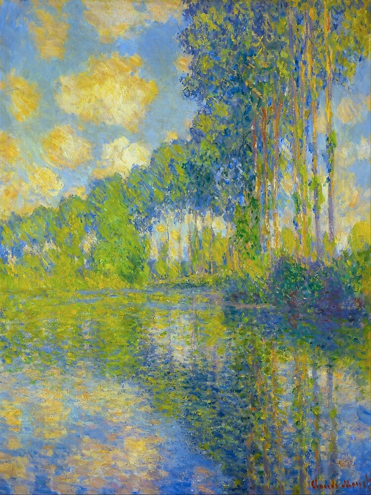 Claude Monet Impressionist Landscape Oil Painting Premium Matte ...