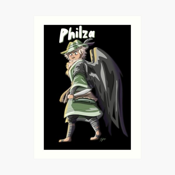 "Philza Character Dream SMP Art Minecraft Philza Title" Art Print by ...