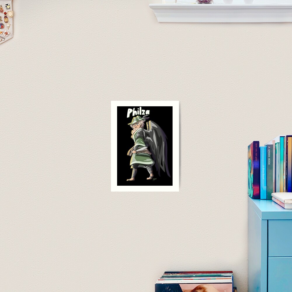 "Philza Character Dream SMP Art Minecraft Philza Title" Art Print by ...