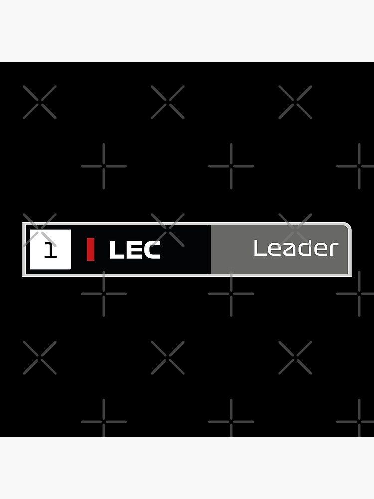 "First Place - Lec (Leader) 2022 Season \\ Black BG" Poster for Sale by ...