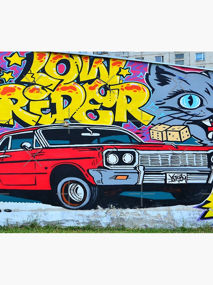 "Low rider Street art" Tapestry for Sale by dineshv | Redbubble