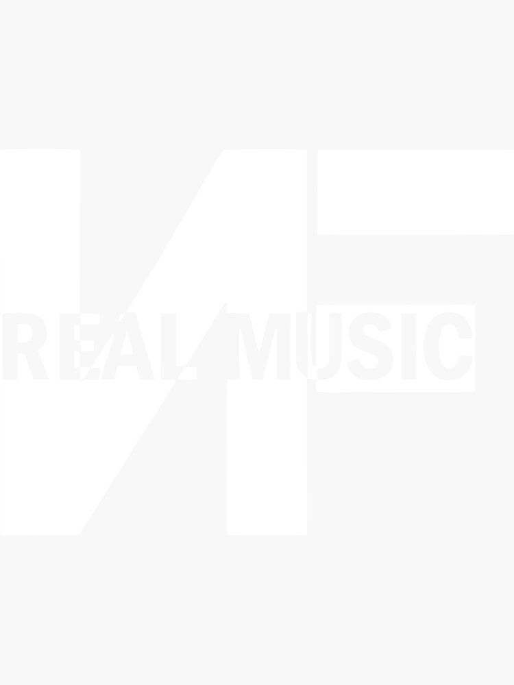 " Nf Real Music Logo" Sticker by zizom717 | Redbubble