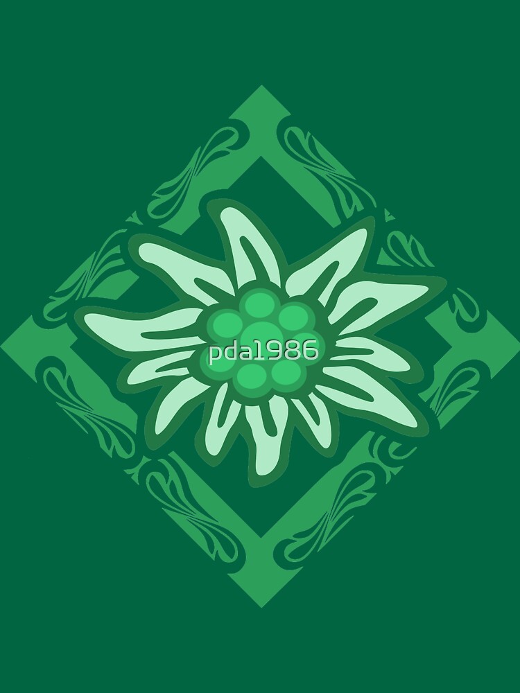 "Edelweiss pattern" T-shirt for Sale by pda1986 | Redbubble | edelweiss ...