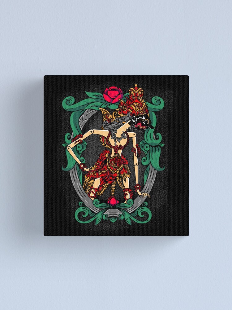 "javanese culture heroes, wayang kulit gagrag, art in Java, Indonesia ...