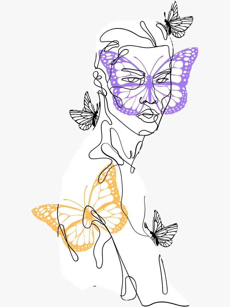 "Subtle/Discreet Non-Binary Inspired Minimal Design." Sticker by ...