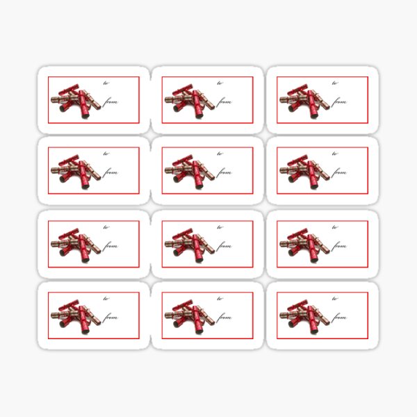 "crackers" Sticker by DavidRMurphy | Redbubble