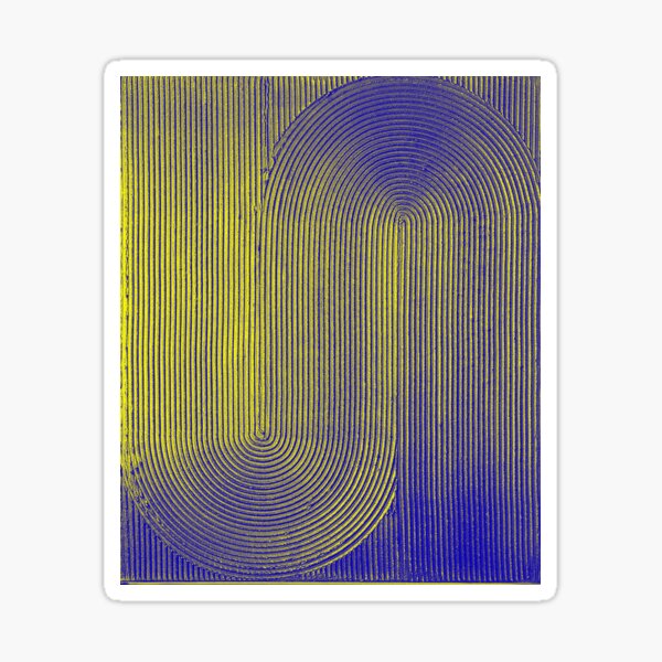 "Geometric optical illusion effects" Sticker for Sale by Khanchoice ...