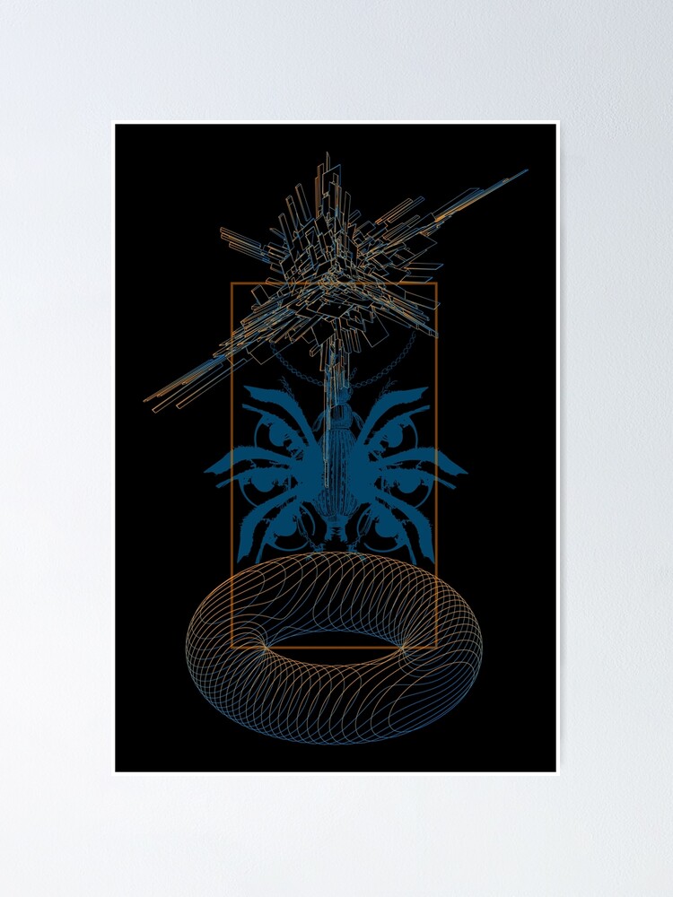 "Floating Structure" Poster by radesigns2 | Redbubble