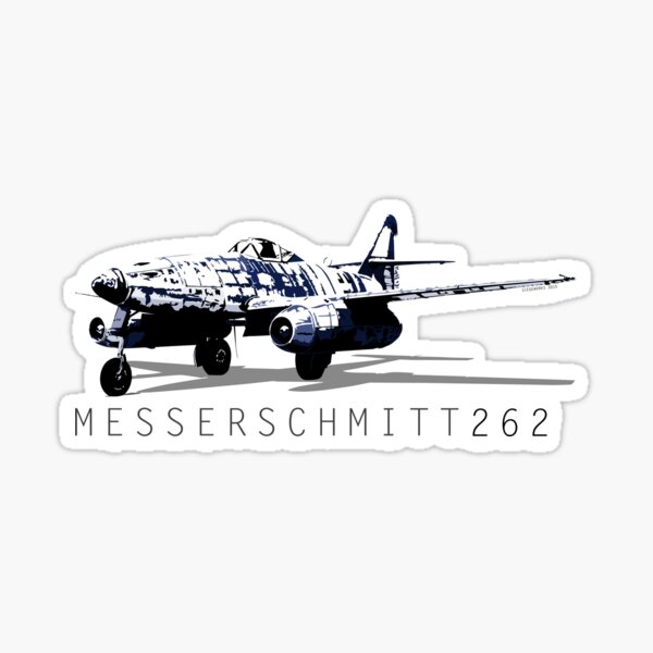 "Messerschmitt 262" Sticker for Sale by siege103 | Redbubble