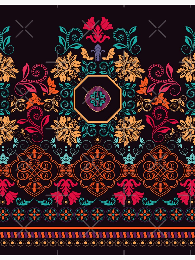 "Klim pattern design" Sticker for Sale by Banvilla | Redbubble