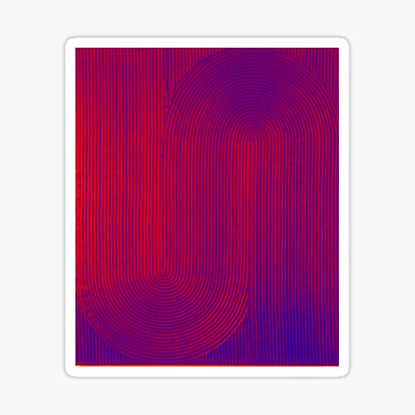 "Geometric optical illusion effects" Sticker for Sale by Khanchoice ...