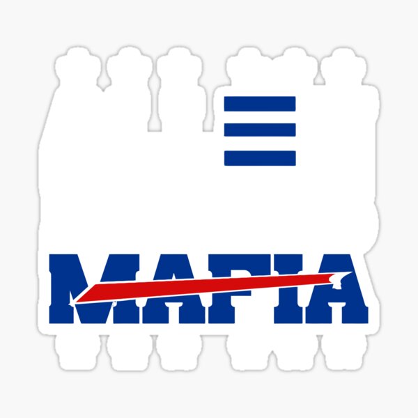 "mafia" Sticker for Sale by dwighaife | Redbubble