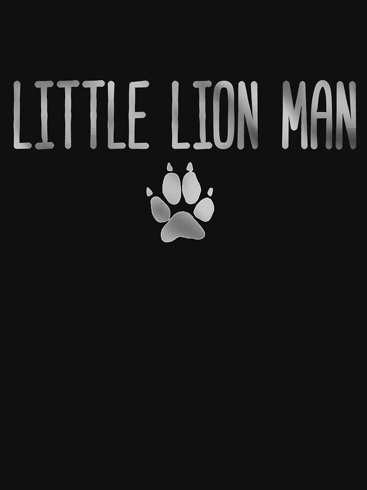 "Little Lion Man Version 2" T-shirt for Sale by starwhale97 | Redbubble ...