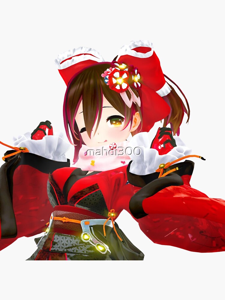 Pegatina «Roboco lindo vtuber» de mahdi300 | Redbubble