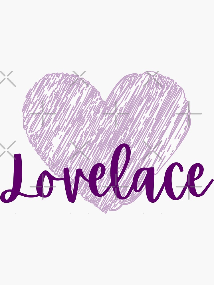 "Lovelace family aesthetic" Sticker for Sale by xalways15 | Redbubble