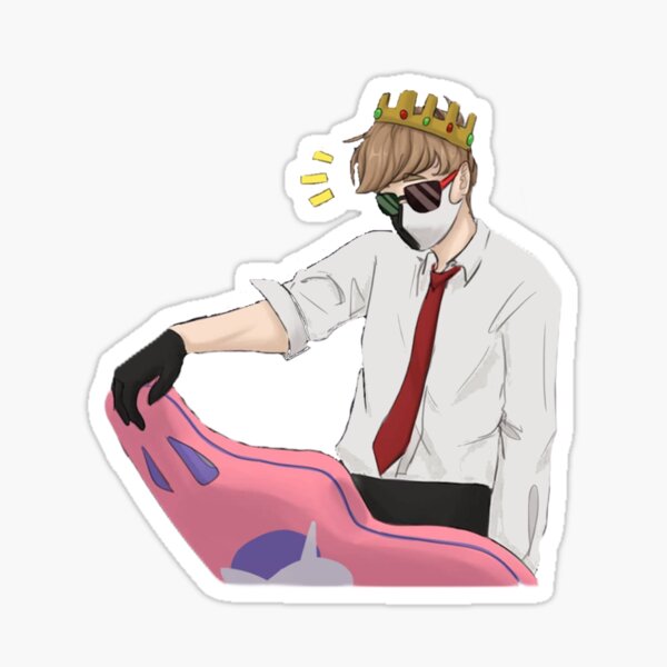 "Ranboo ranboo ranboo" Sticker for Sale by Perlashop1 | Redbubble