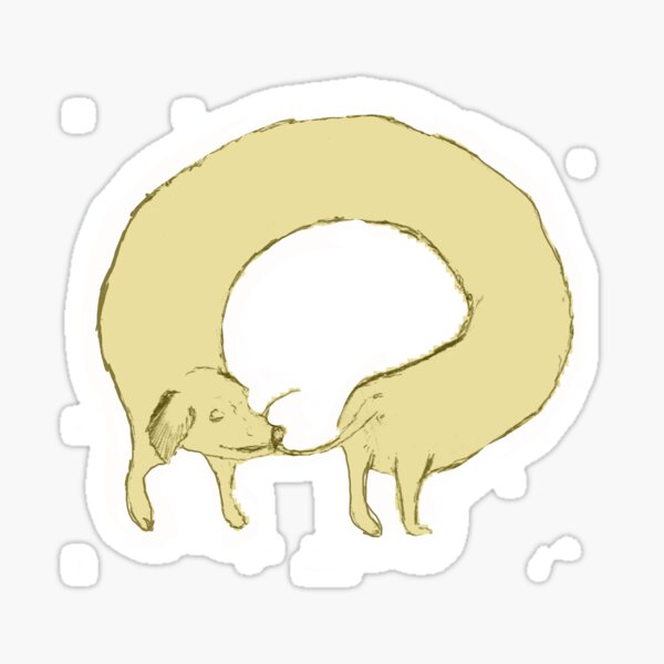 "Crywank dog" Sticker for Sale by ashleymeringue | Redbubble